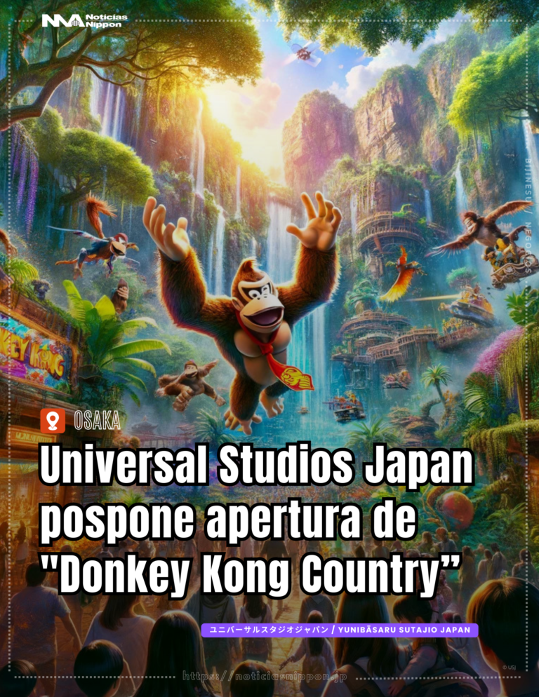 [USJ] pospone apertura «Donkey Kong Country» – Noticias Nippon
