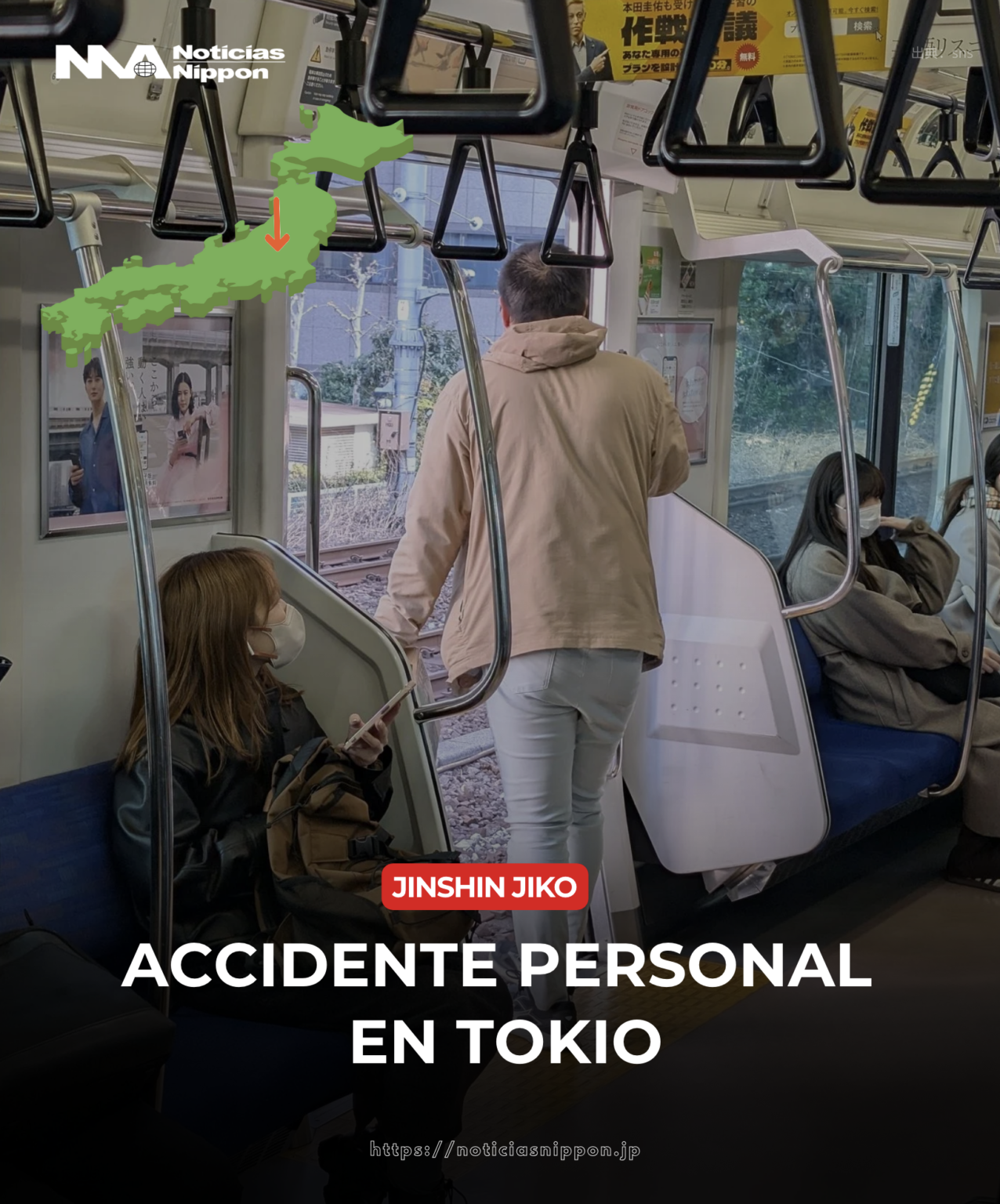 [jinshin jiko] accidente personal en Tokio – Noticias Nippon
