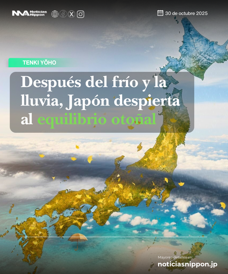 [tenki yohō] vaivén térmico del otoño japonés – Noticias Nippon