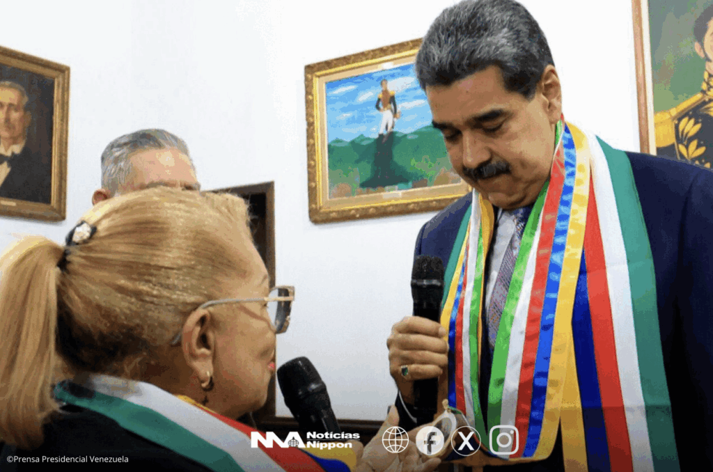 [sōsharunettowāku] Maduro es proclamado “Arquitecto de la Paz ...