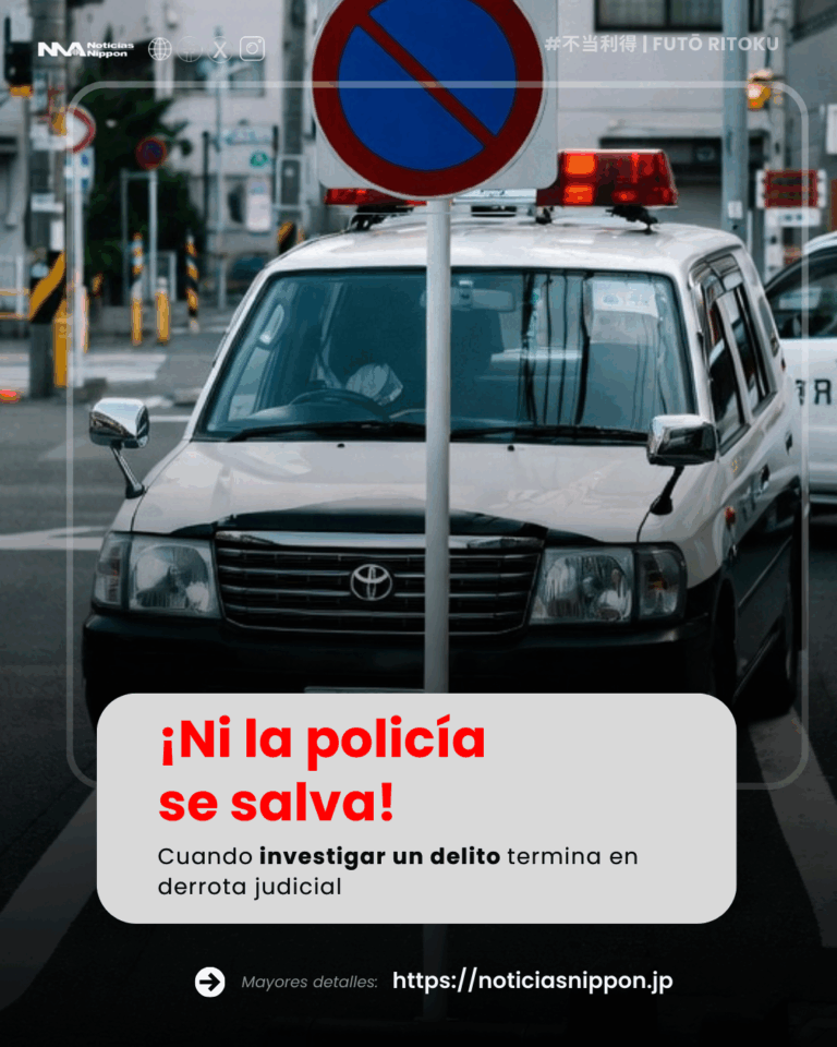 [futō ritoku] juez falla contra la policía – Noticias Nippon