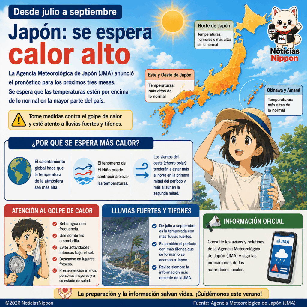 [erunīnyogenshō] verano más caluroso de lo normal – Noticias Nippon